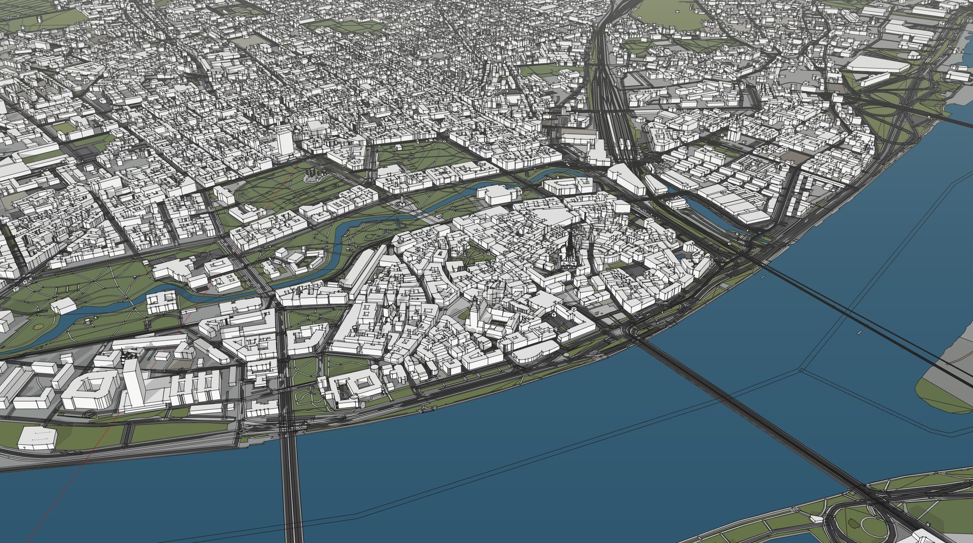 3D Riga Surrounding - - TurboSquid 1444318