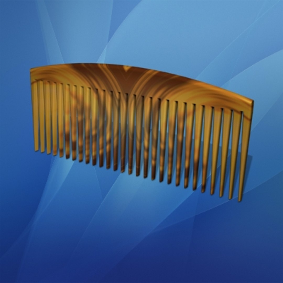3d hair comb