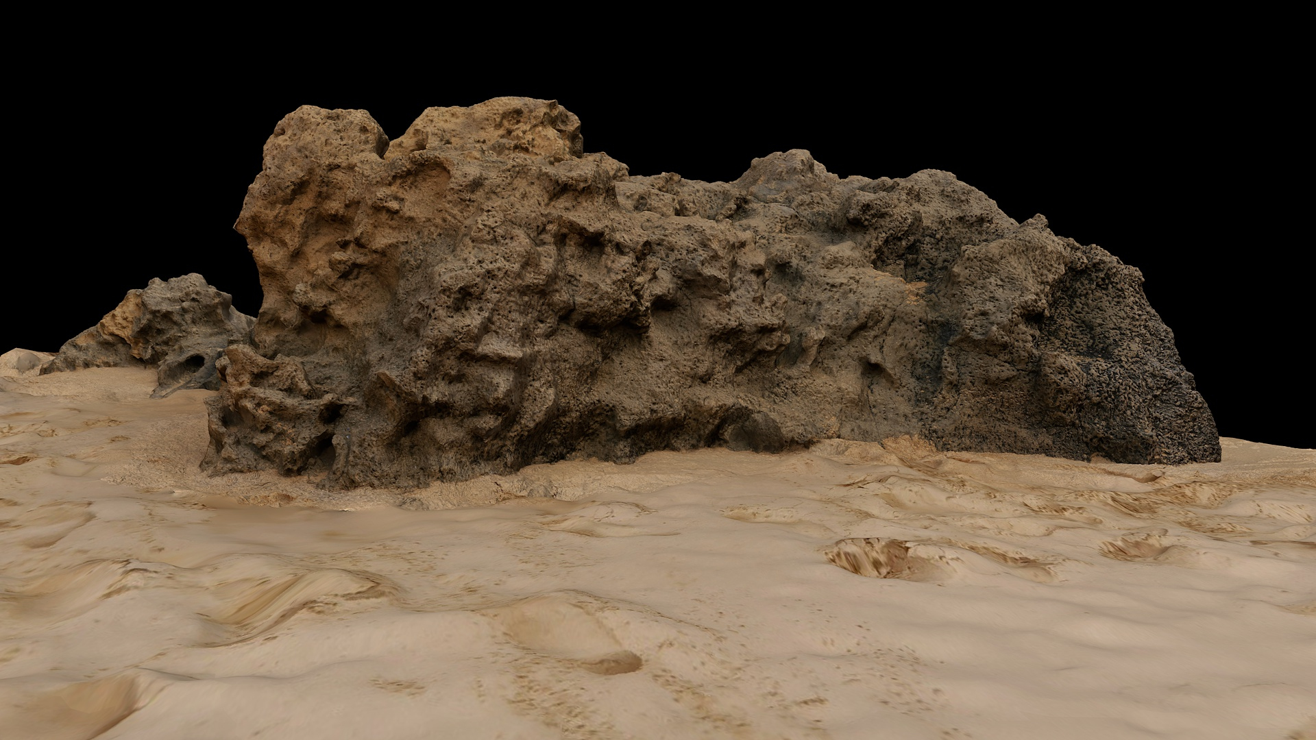 3D Model Ocean Cliffs 16K Ultra Scan 014 - TurboSquid 2180506