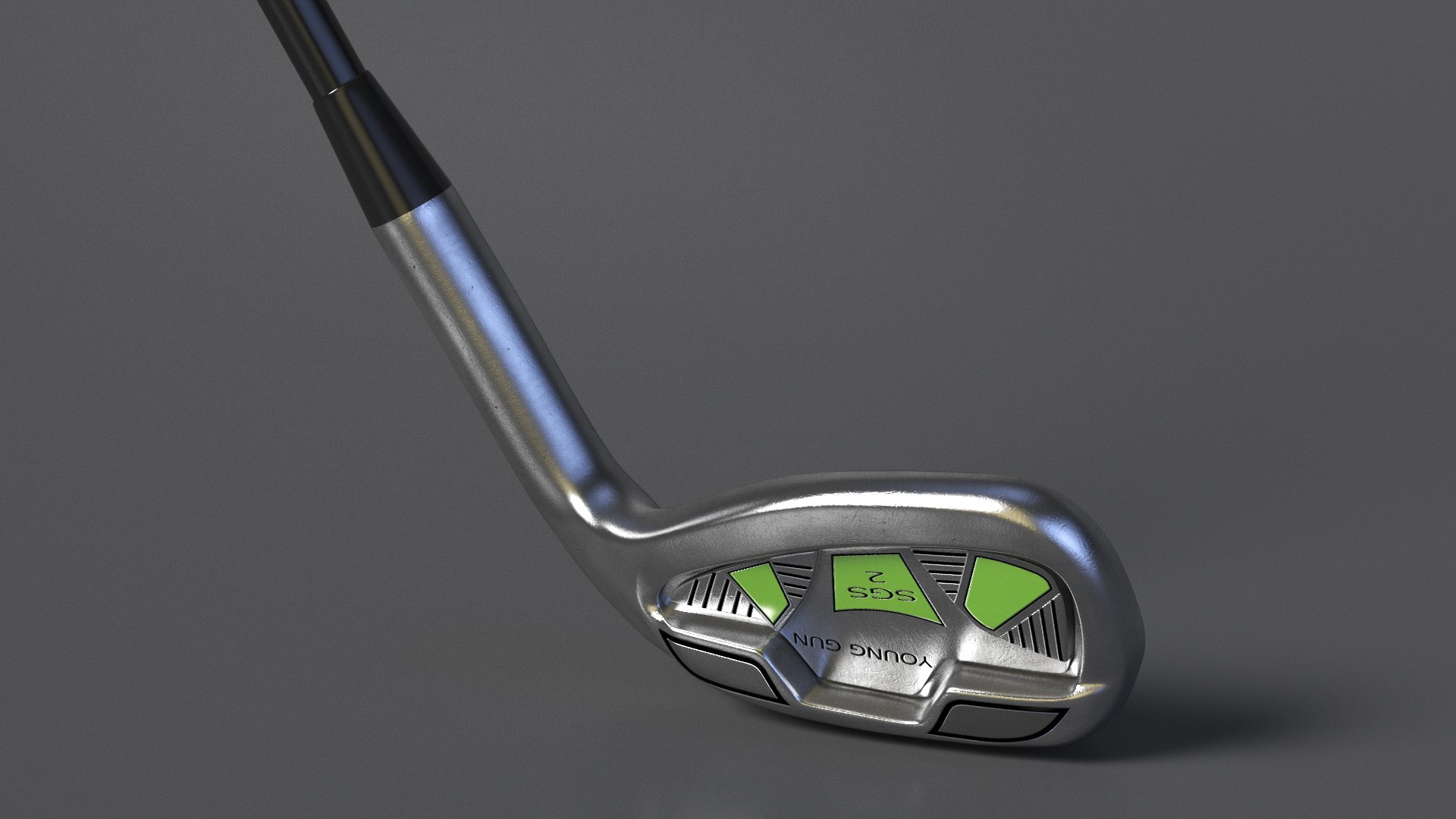 Golf Club Iron 9 3D Model - TurboSquid 2325185