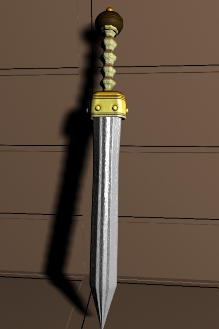 roman gladius obj