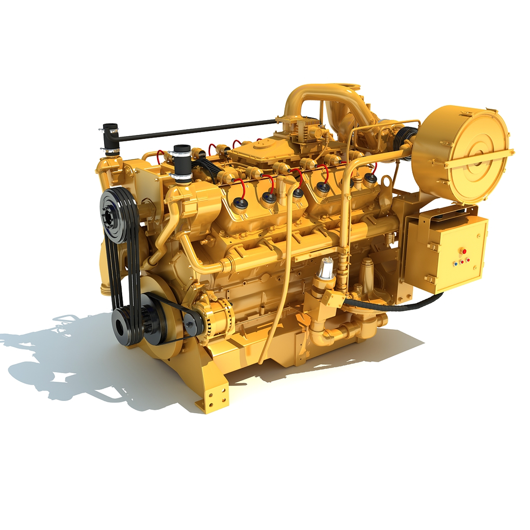 Gas Generator Engine 3d 3ds