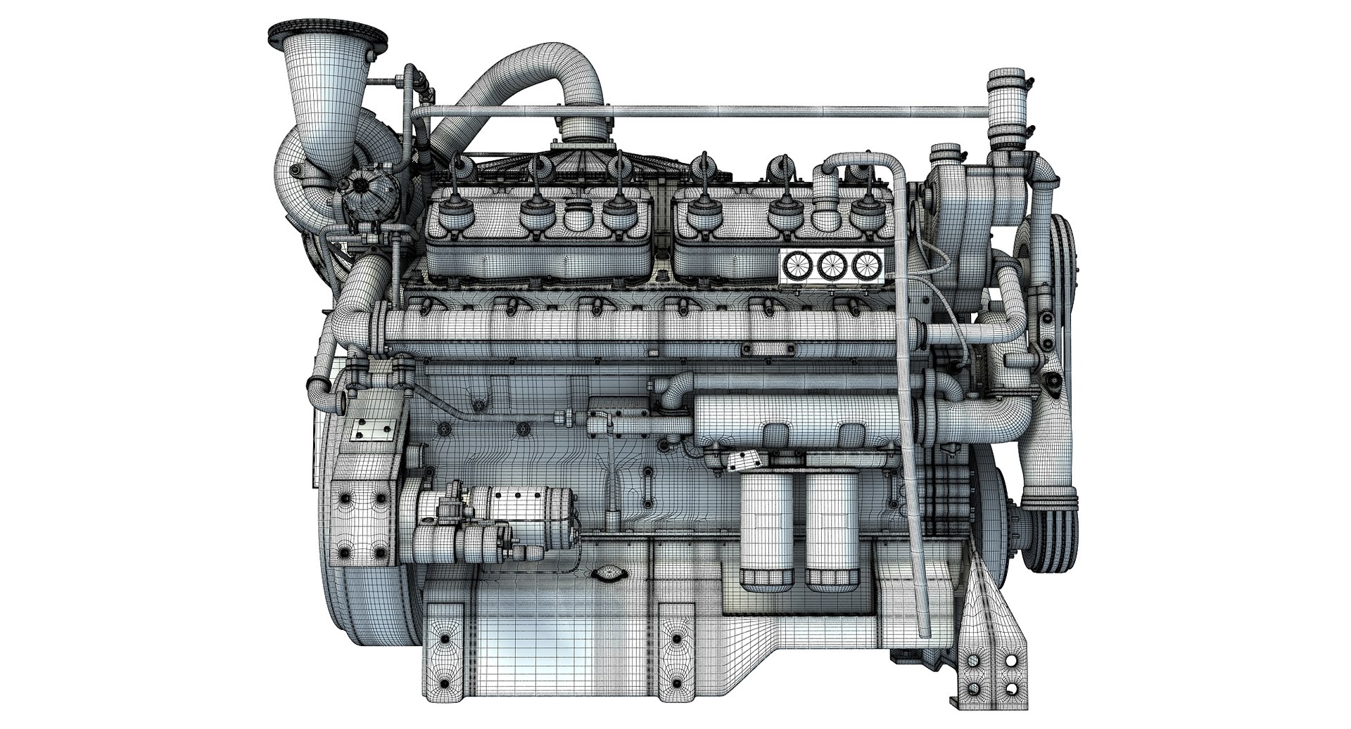 Gas Generator Engine 3d 3ds