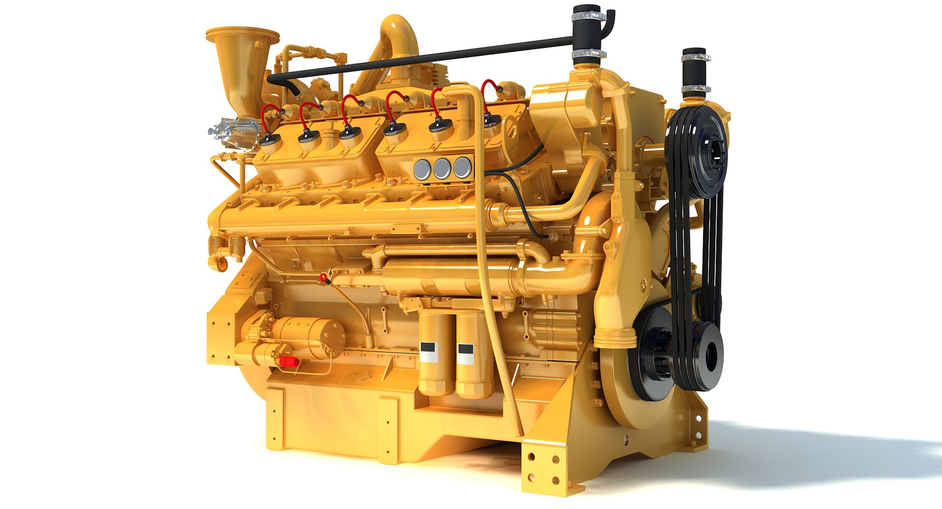 Gas Generator Engine 3d 3ds