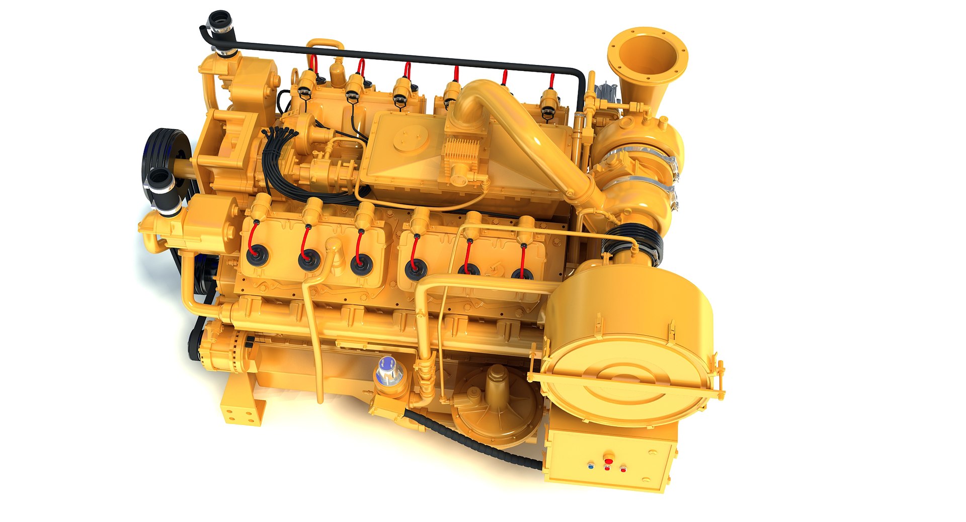 Gas Generator Engine 3d 3ds