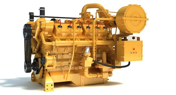 gas generator engine 3d 3ds