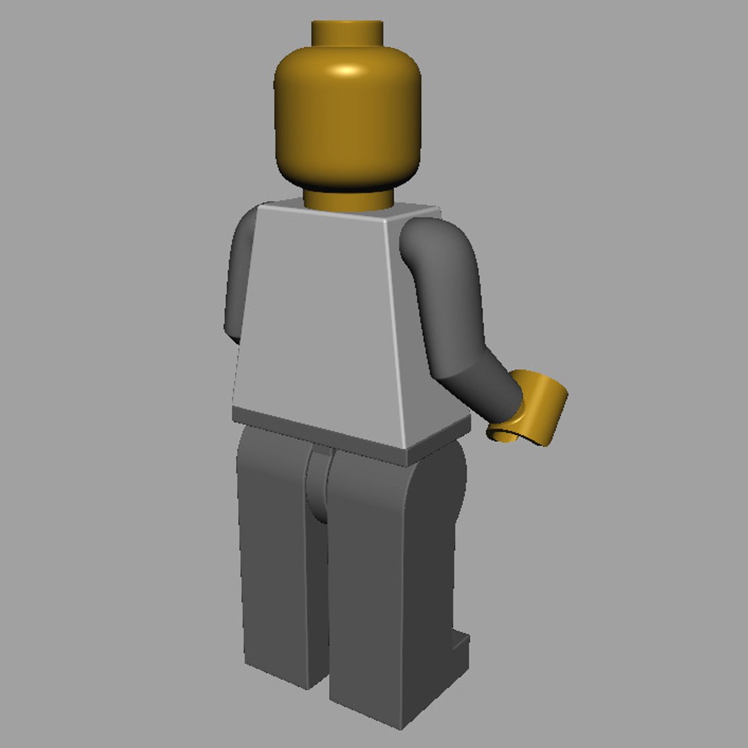 Lego Man 3d Ma