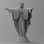 Jesus Statue 3d Model