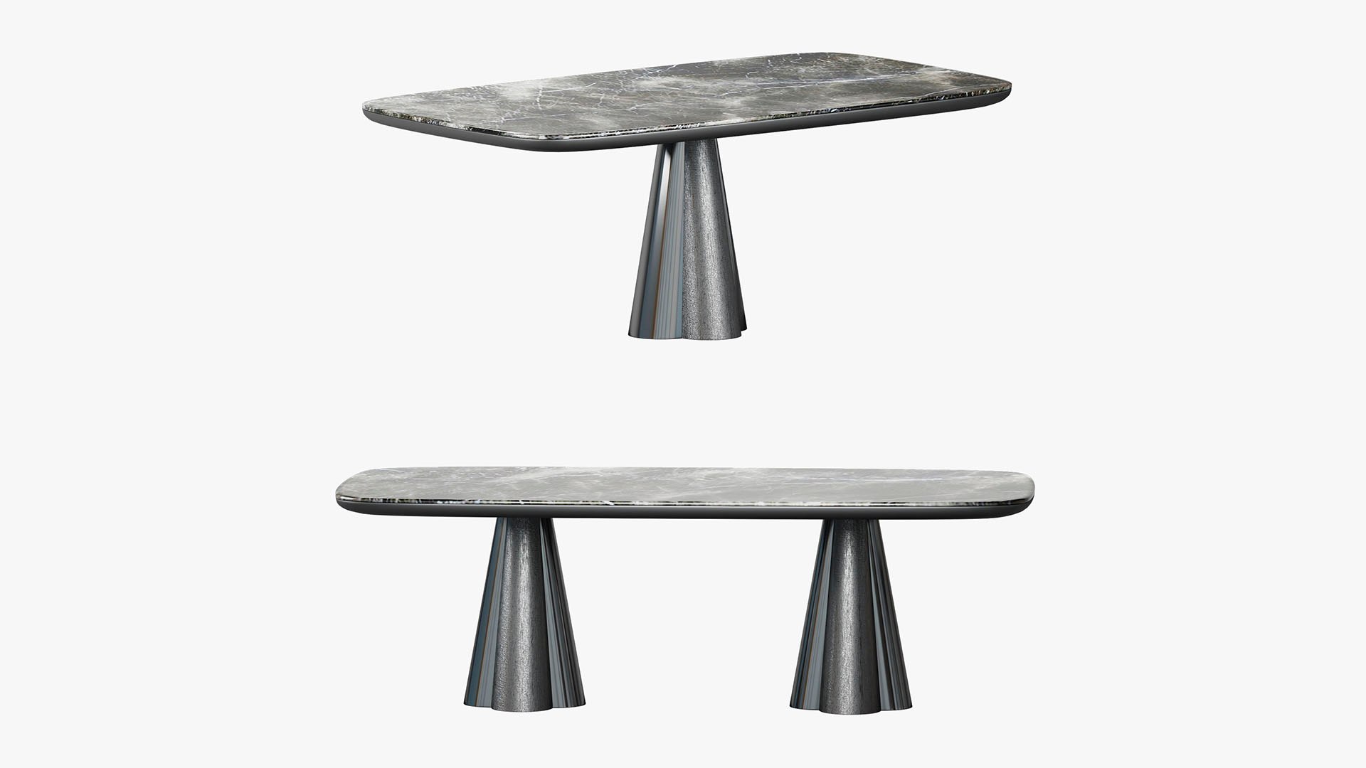 3D Model GEO Rectangular Tables - TurboSquid 2142224
