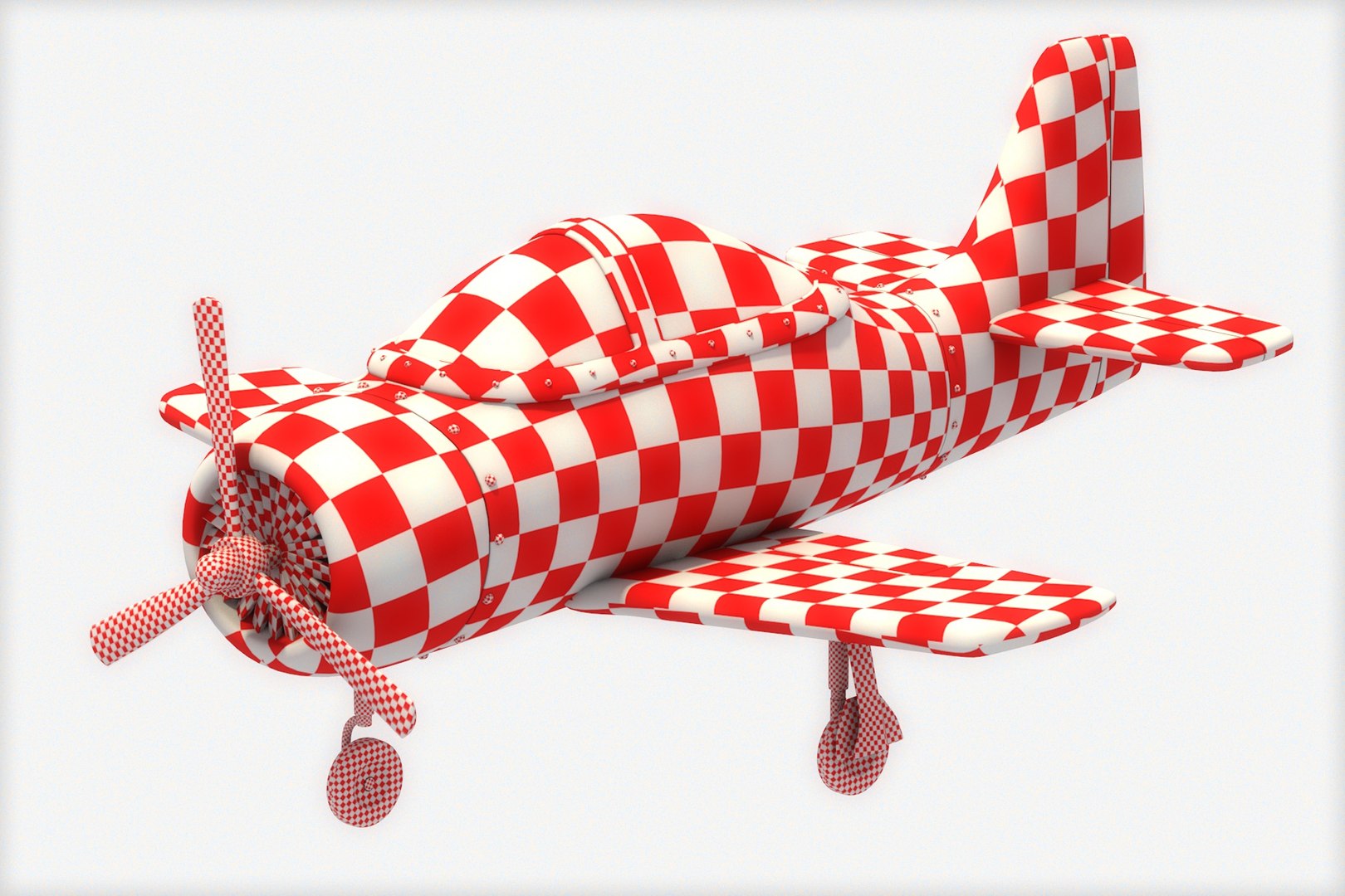 Cartoon airplane 3D model - TurboSquid 1281405