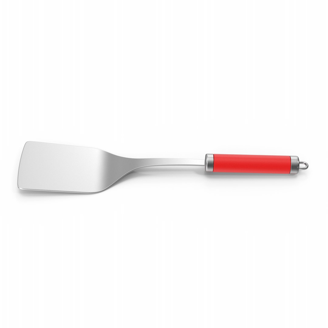3D Red Spatula - TurboSquid 2129872