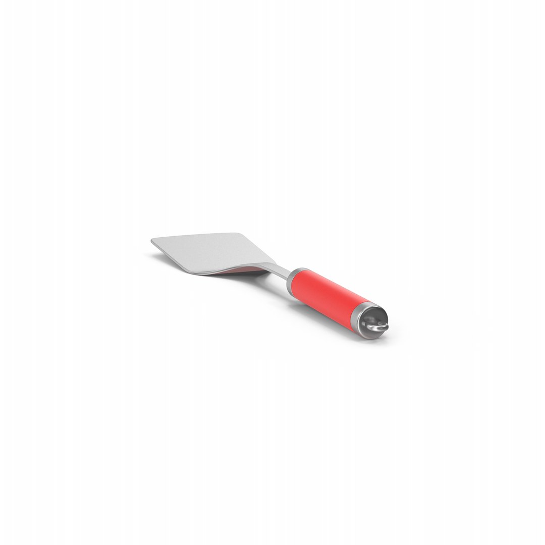 3D Red Spatula - TurboSquid 2129872