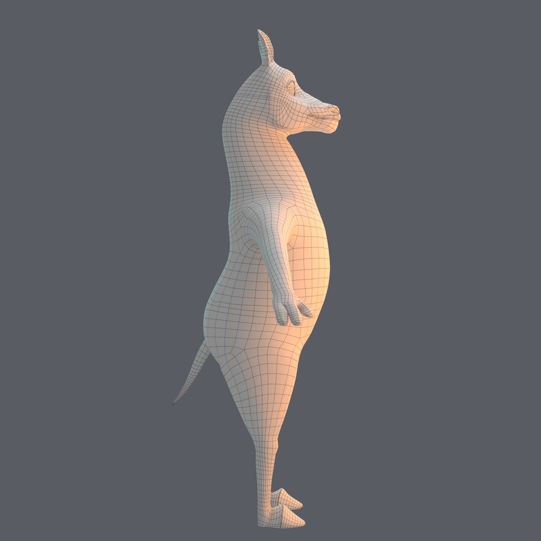 3D Stylized Female Donkey NoRig model - TurboSquid 2012657