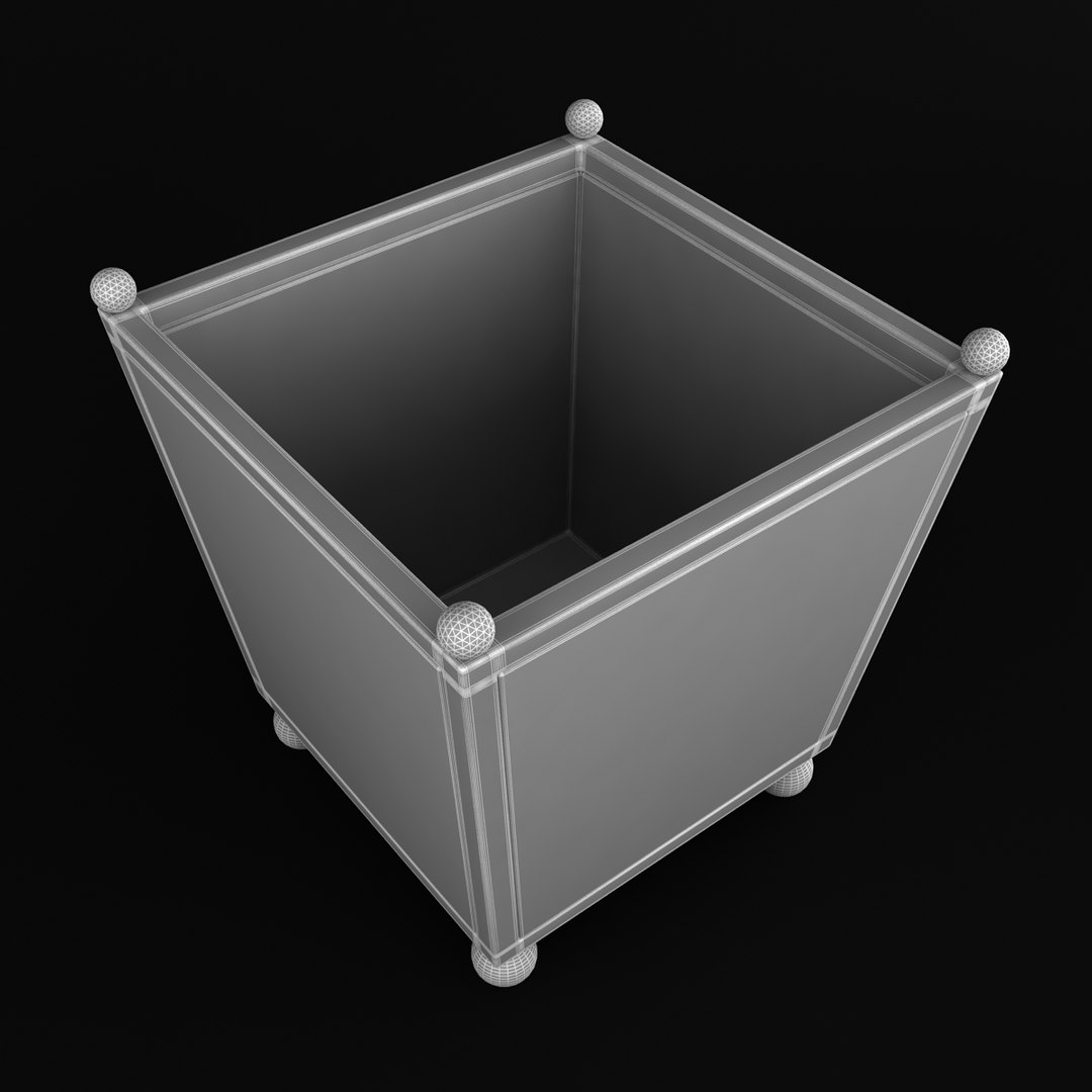 3d Planter Plant Home Model