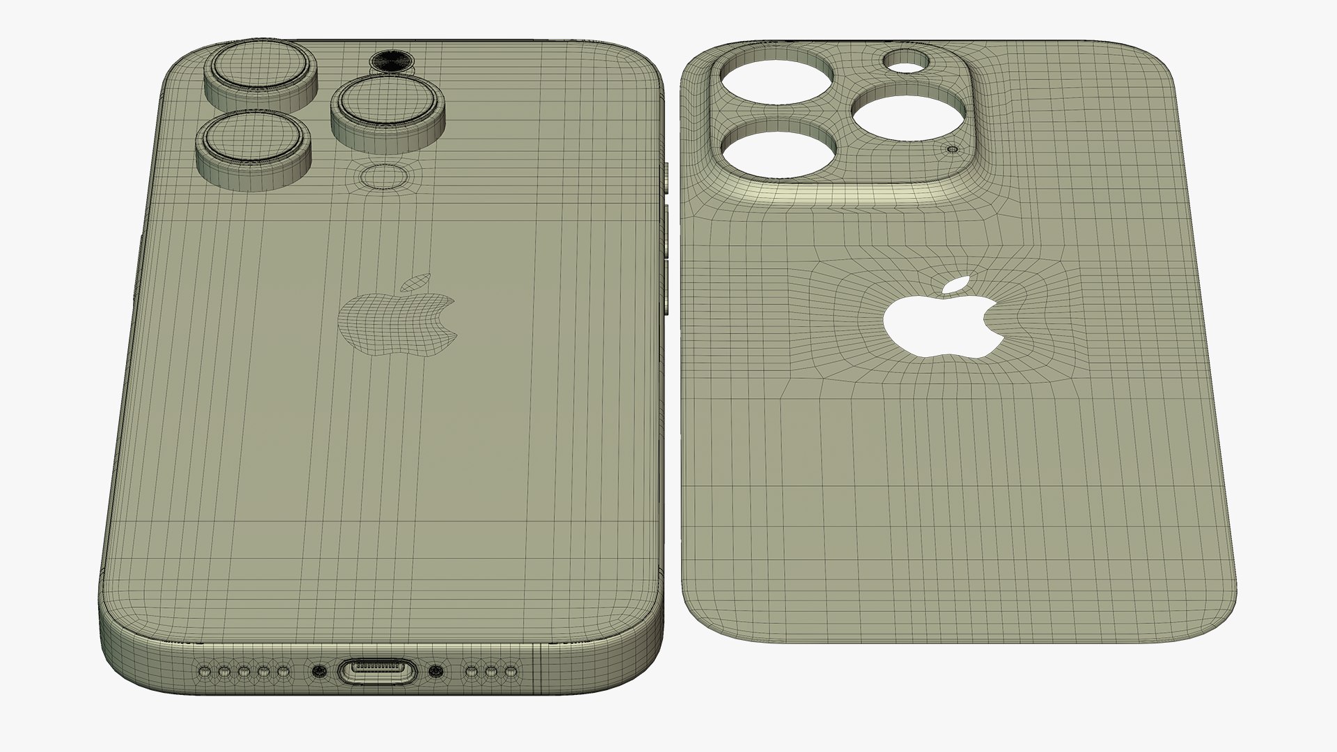 3D Model IPhone 15 Pro Black Titanium - TurboSquid 2135531