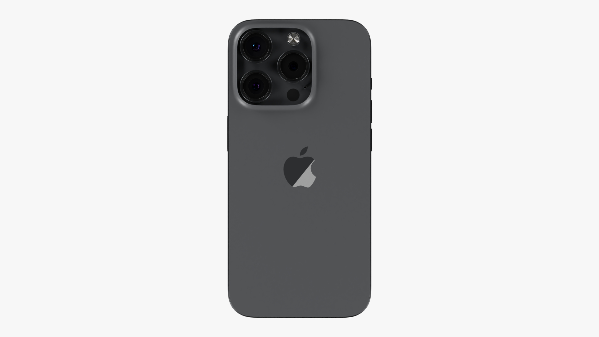 3D Model IPhone 15 Pro Black Titanium - TurboSquid 2135531