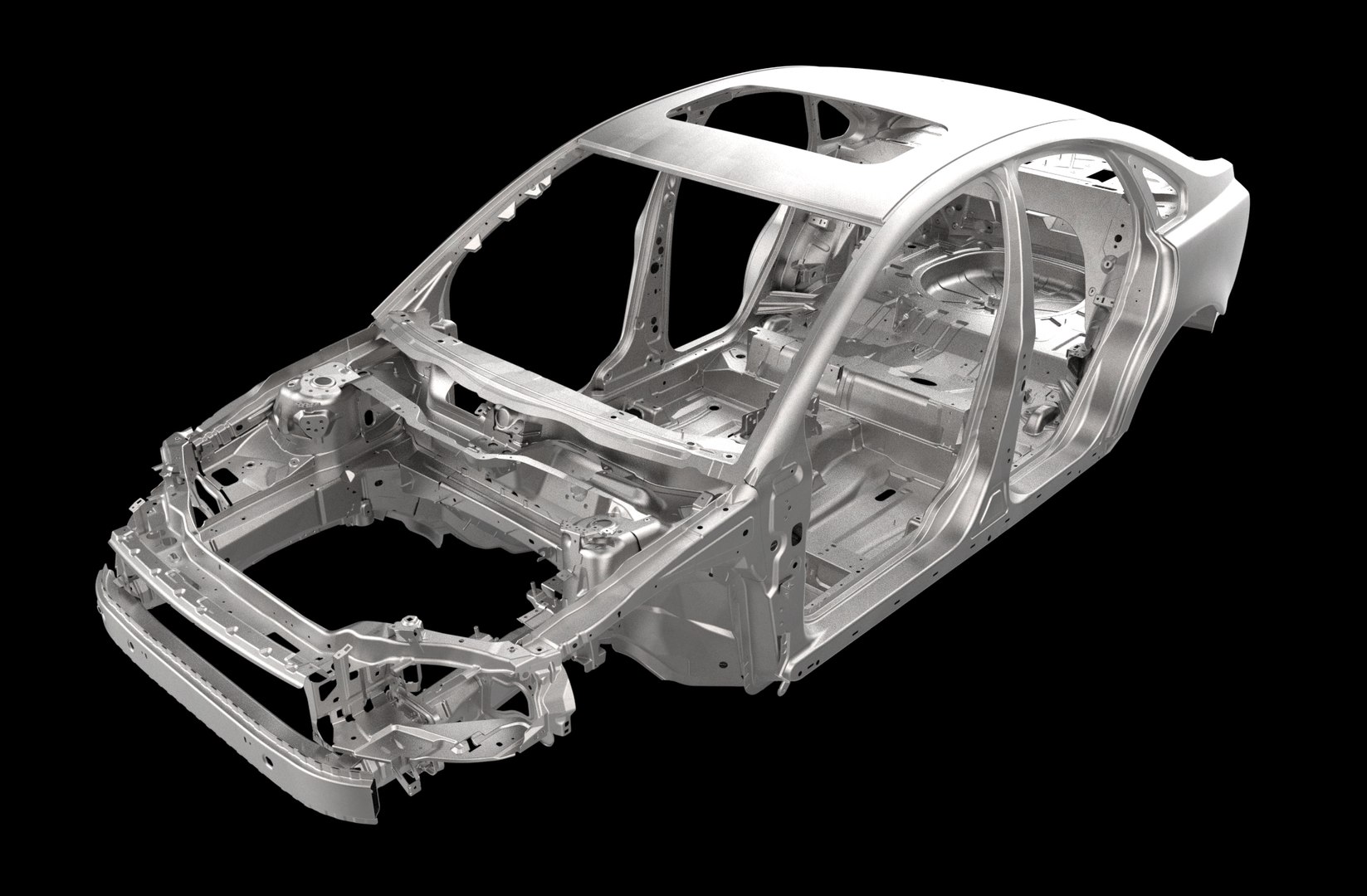 3D SACN MODEL Volvo S6 Frame And Chassis 3D Model - TurboSquid 2012696