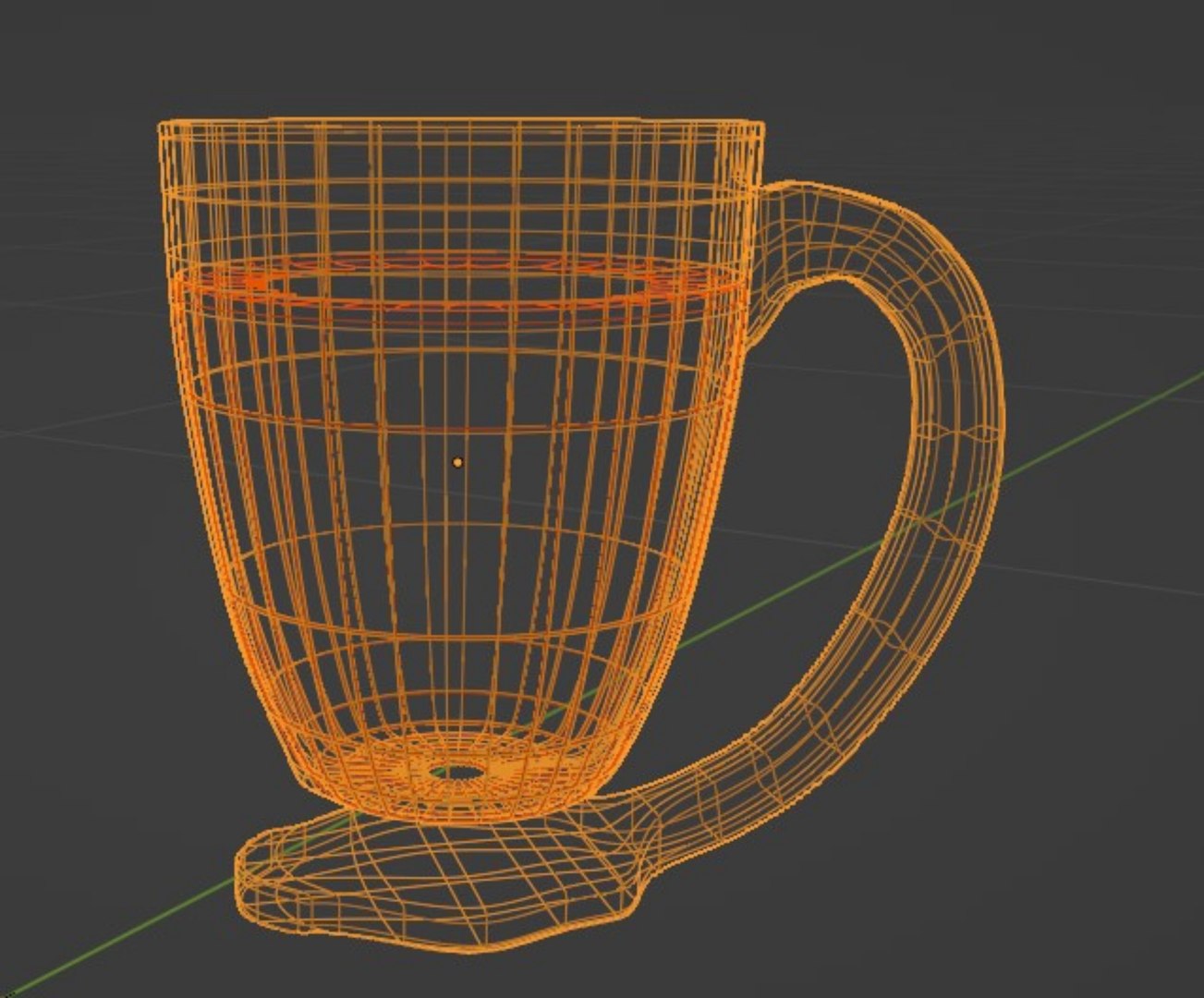 3D Transparent Glass Floating Coffee Mug - TurboSquid 1941170