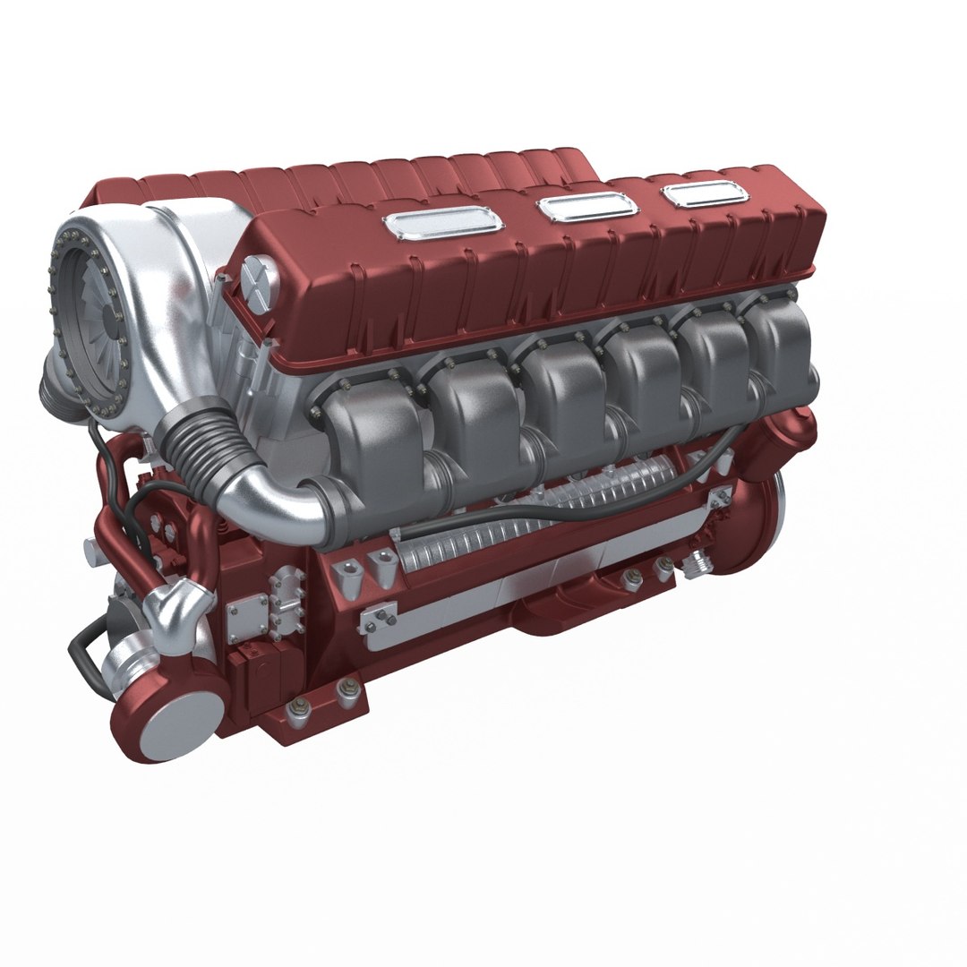 Realistic V92s2 Engine Soviet Tank Max