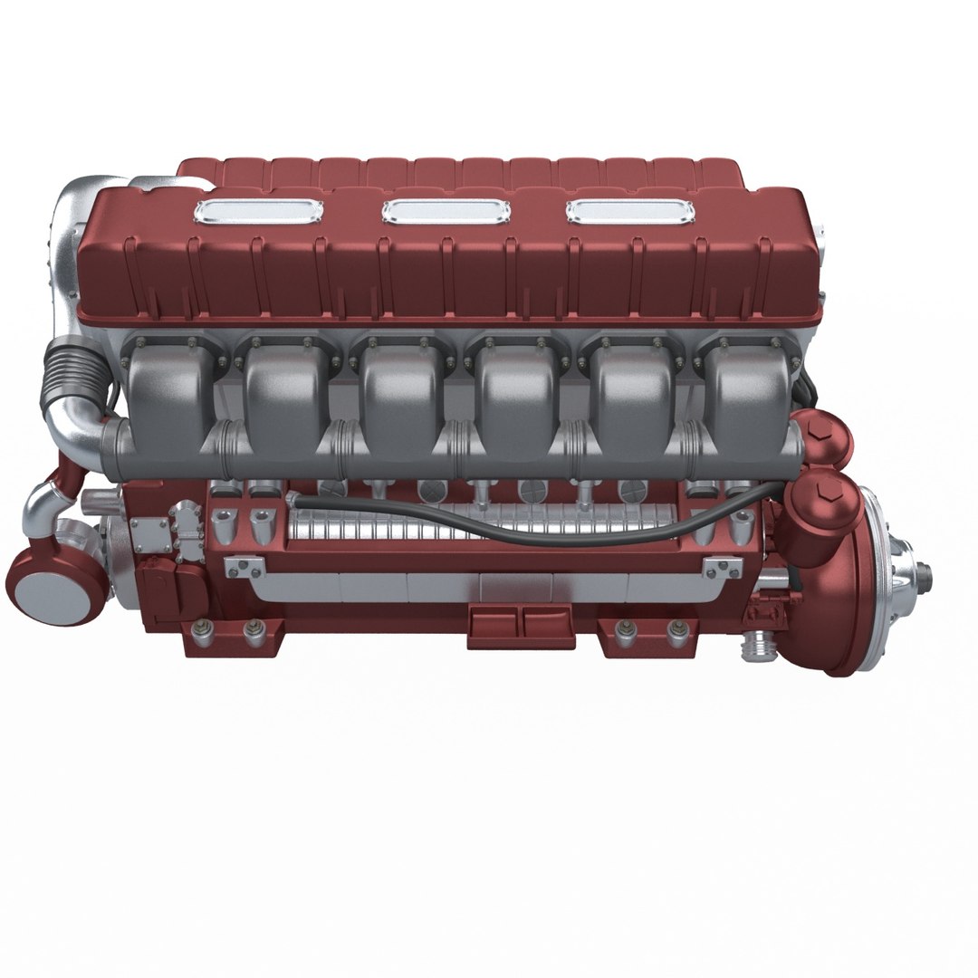 Realistic V92s2 Engine Soviet Tank Max