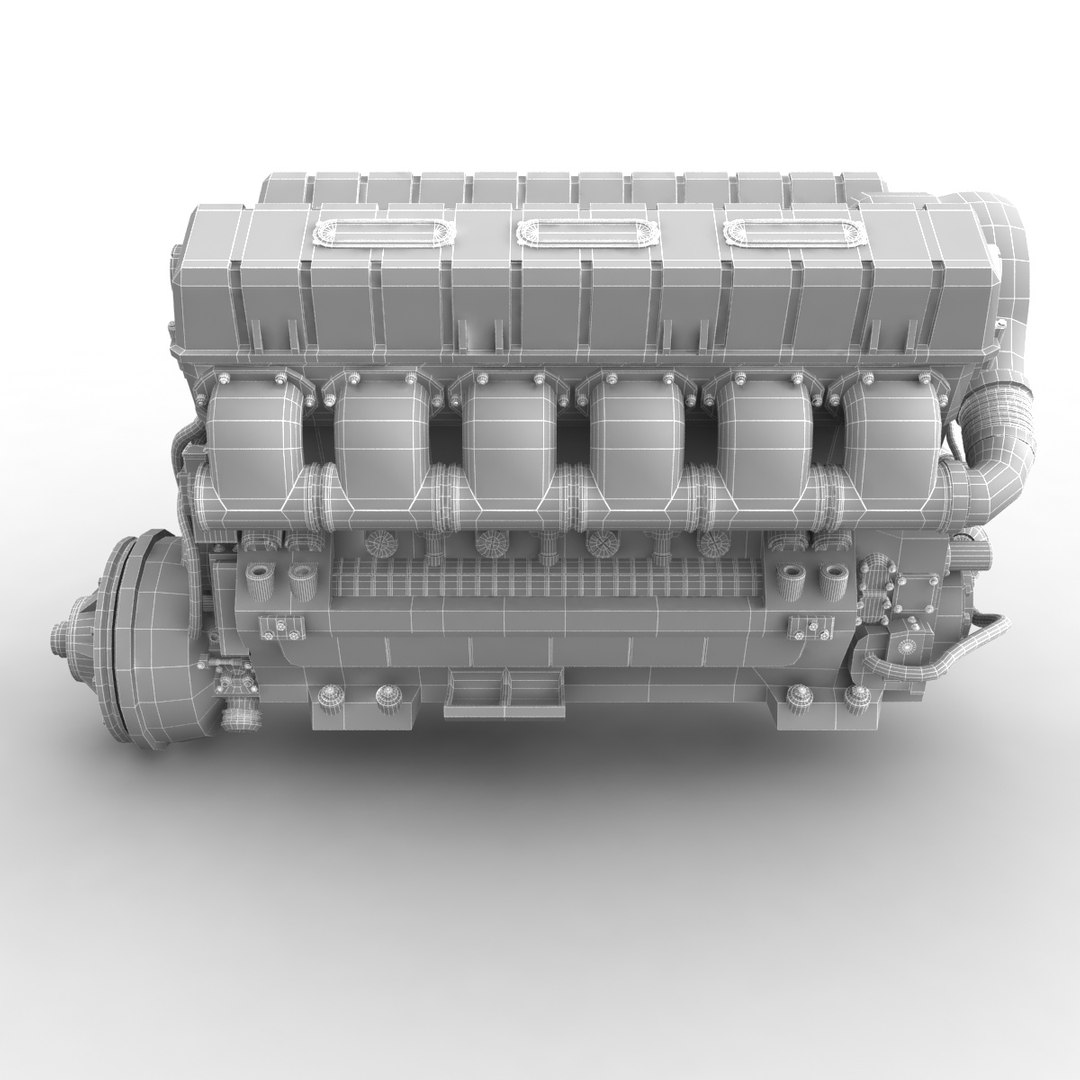 Realistic V92s2 Engine Soviet Tank Max
