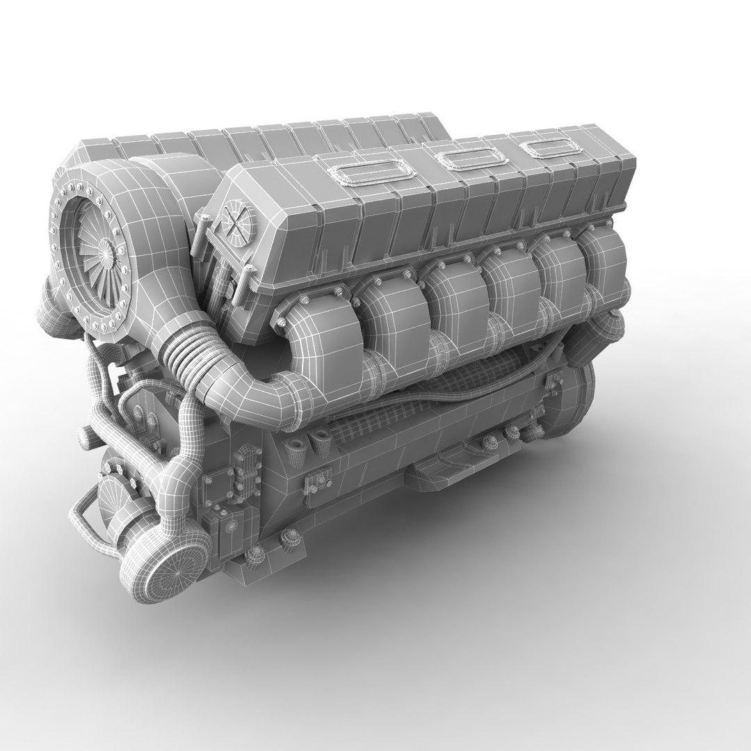 Realistic V92s2 Engine Soviet Tank Max