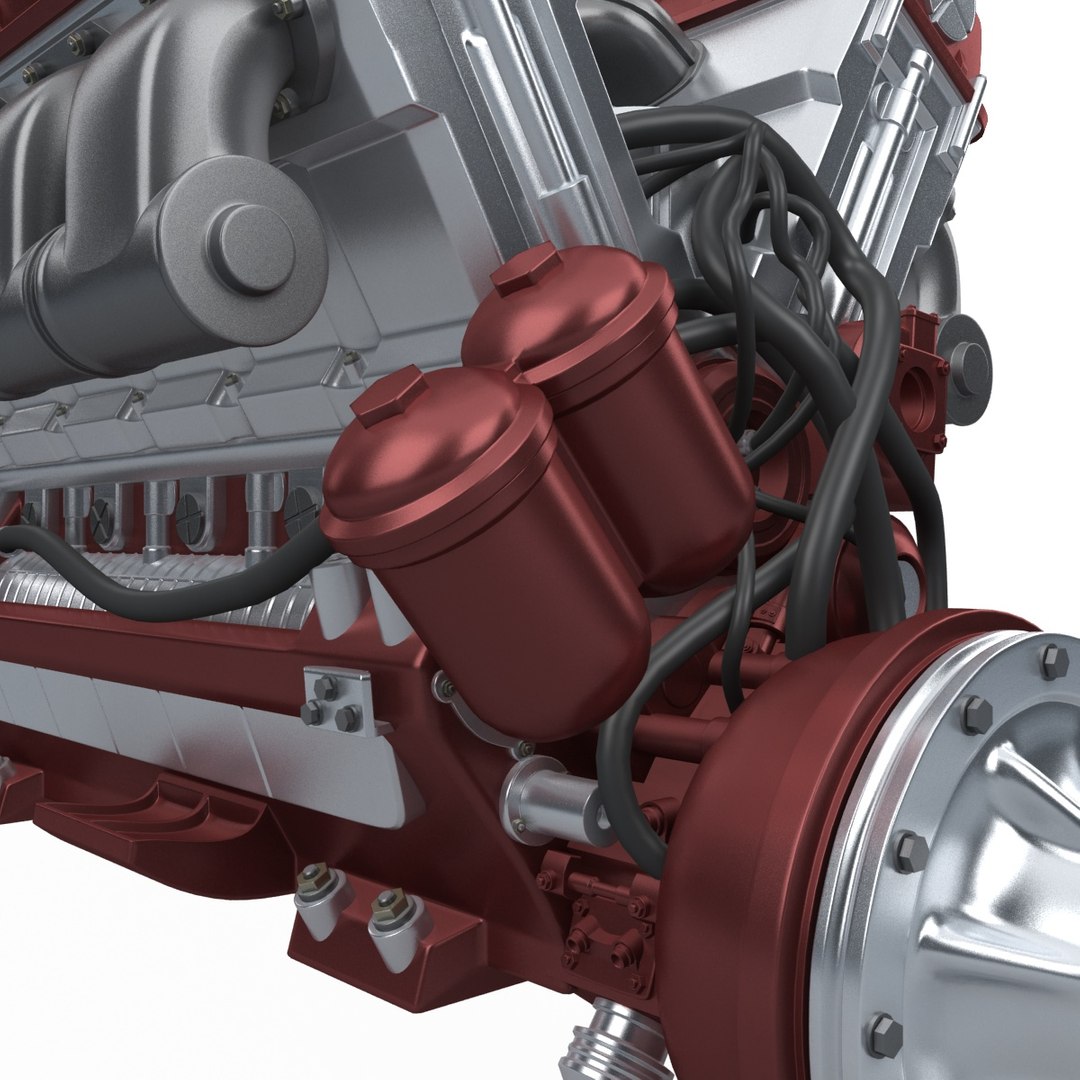 Realistic V92s2 Engine Soviet Tank Max