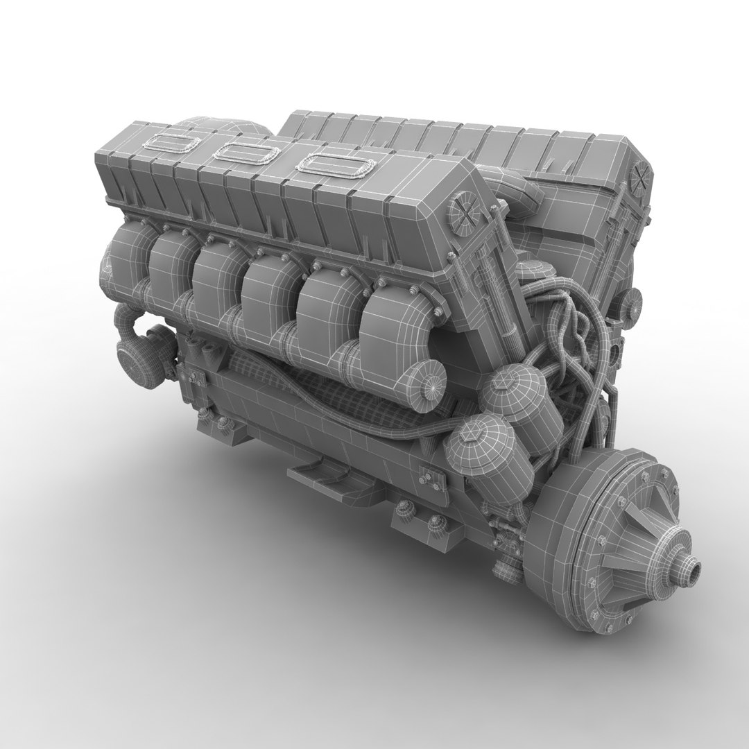 Realistic V92s2 Engine Soviet Tank Max