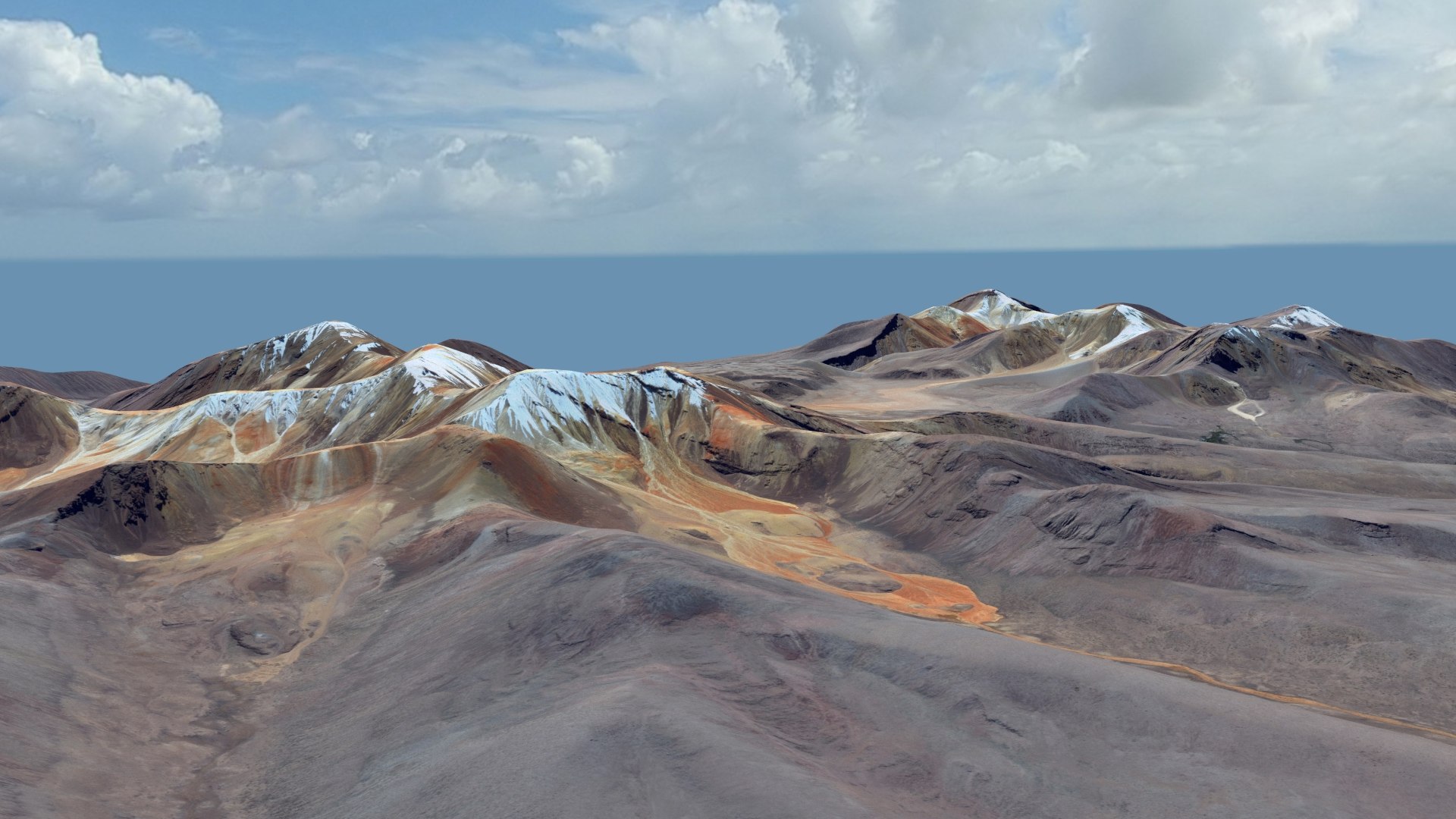 3d South Landscape America Model