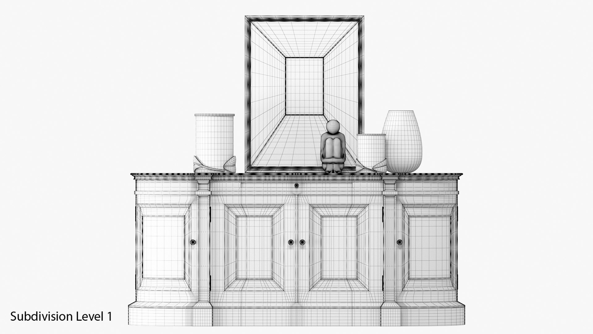 Ethan Allen Versatile Vignette Model - TurboSquid 2001483