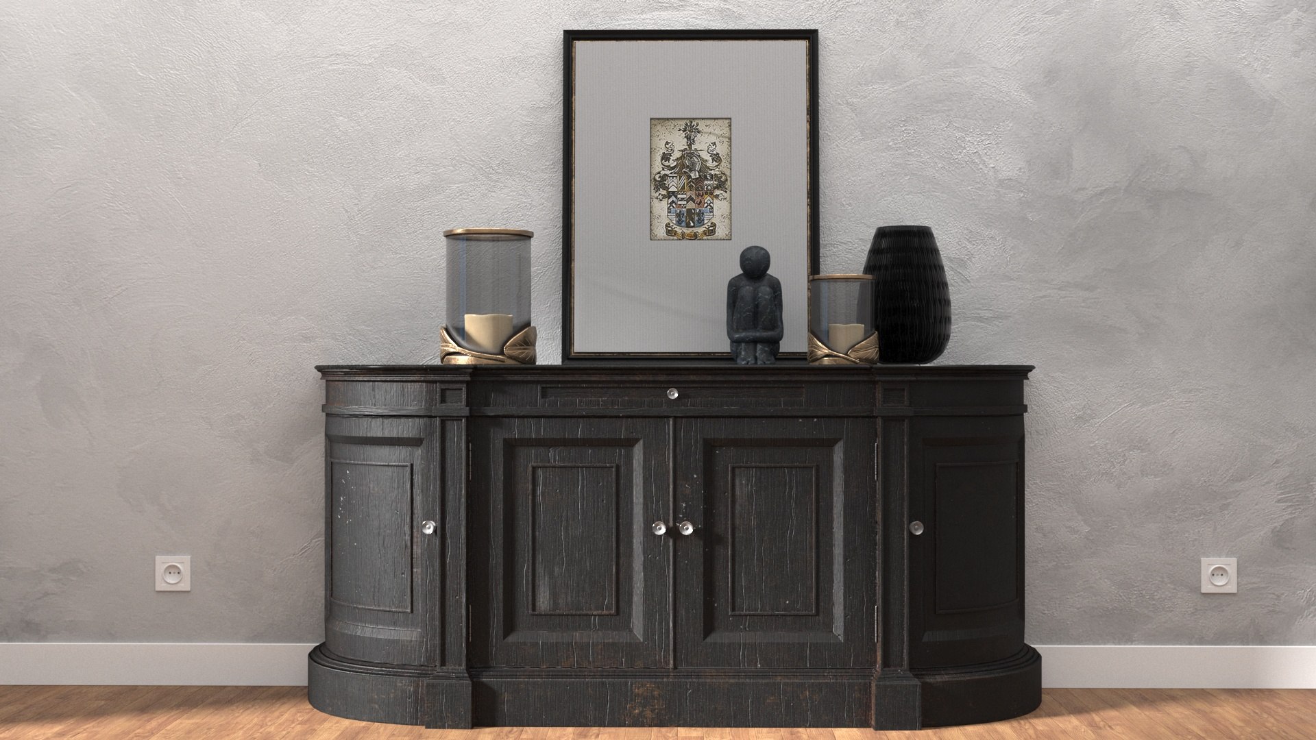 Ethan Allen Versatile Vignette Model - TurboSquid 2001483