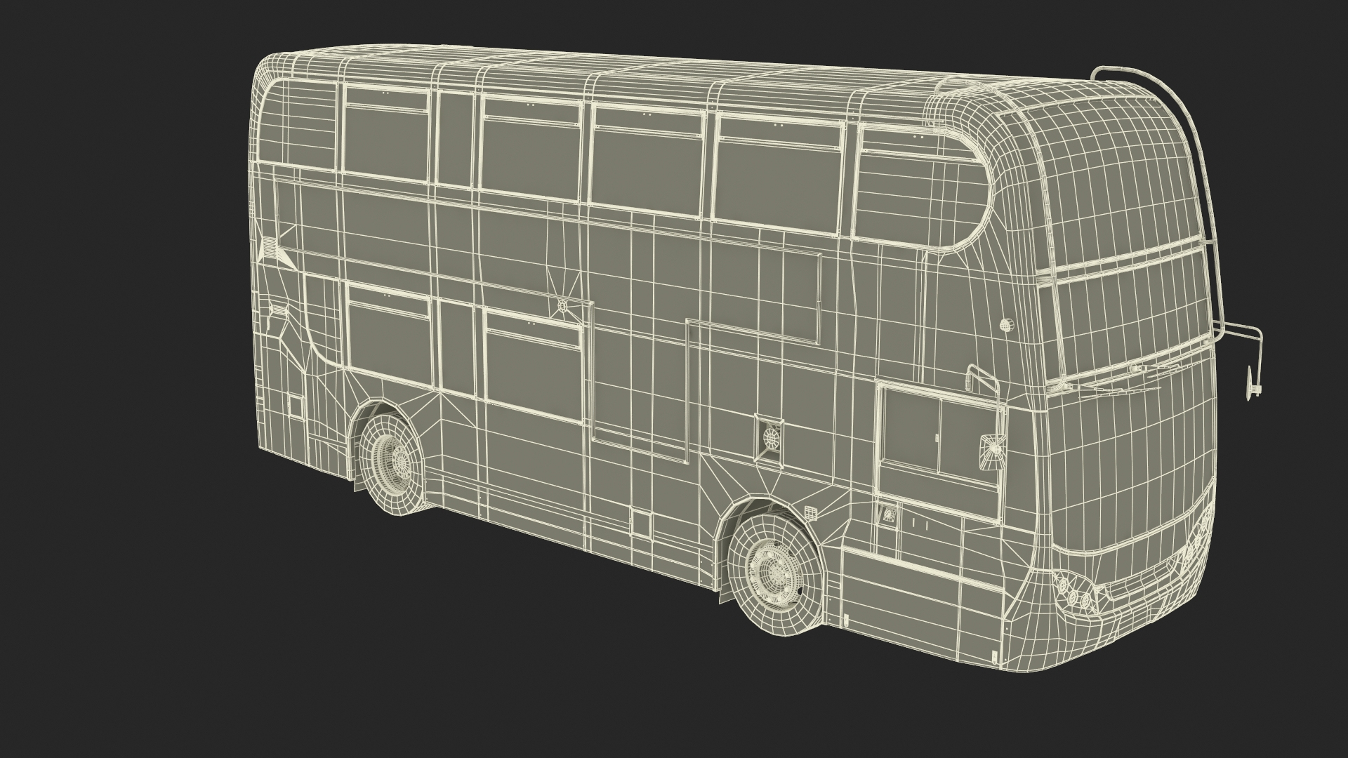 London Double Decker Bus Enviro 400 3D Model - TurboSquid 2349945