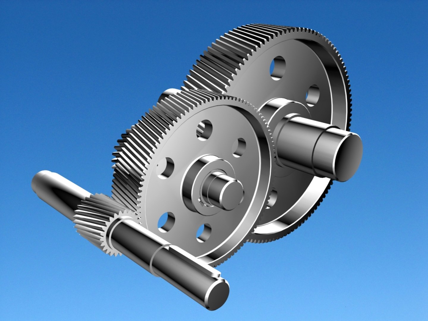 helical gear 3d model