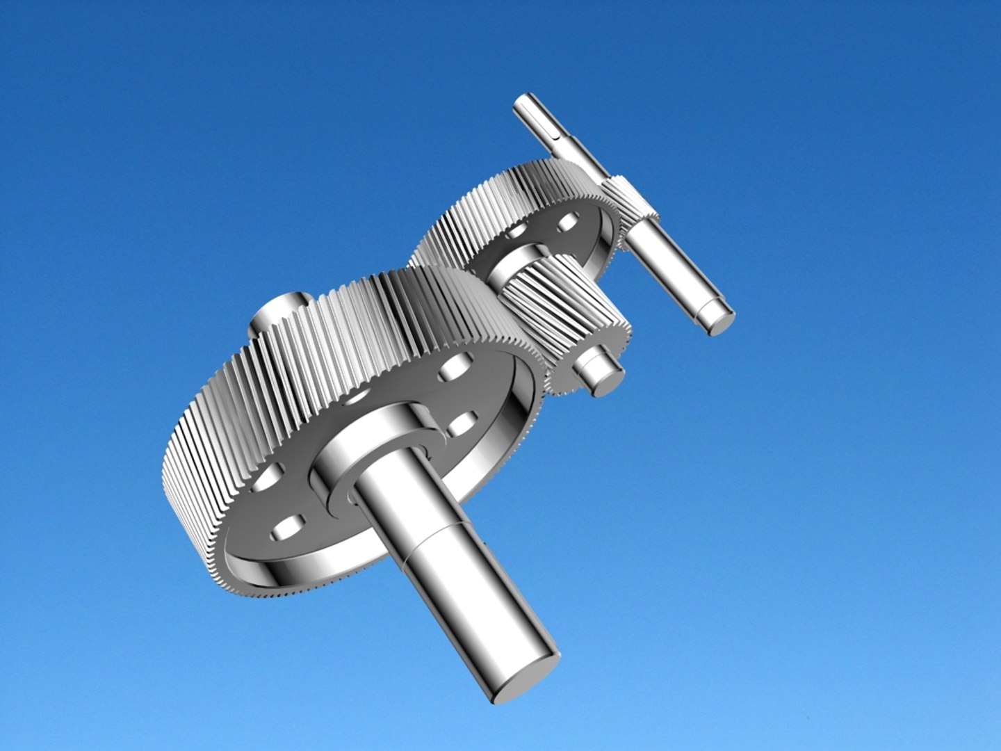 helical gear 3d model