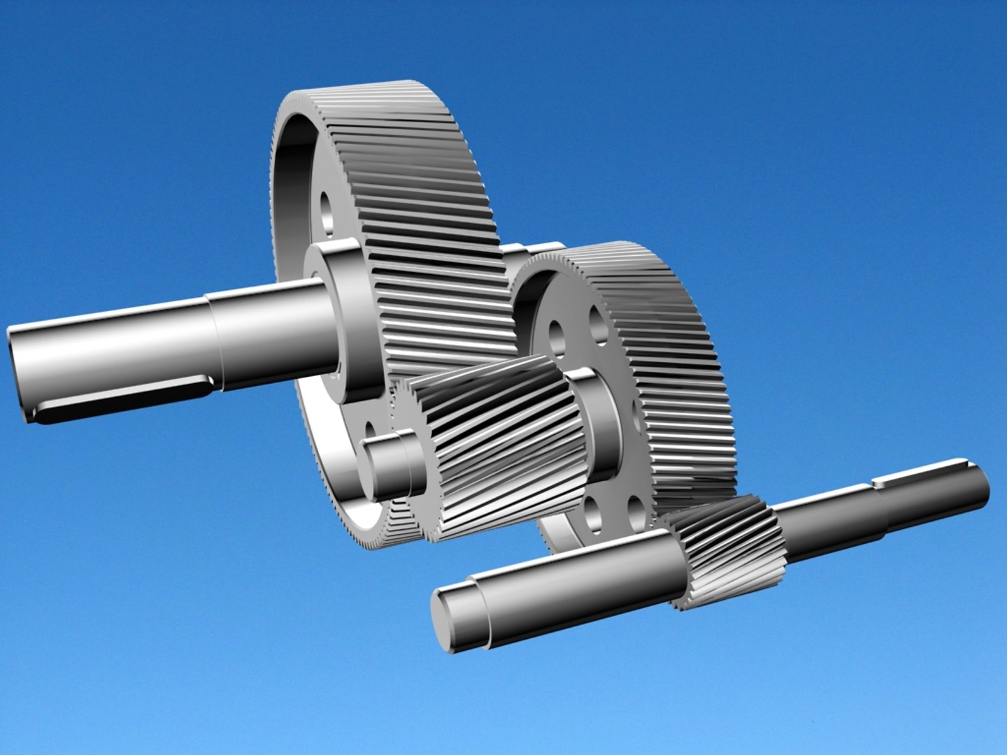 helical gear 3d model
