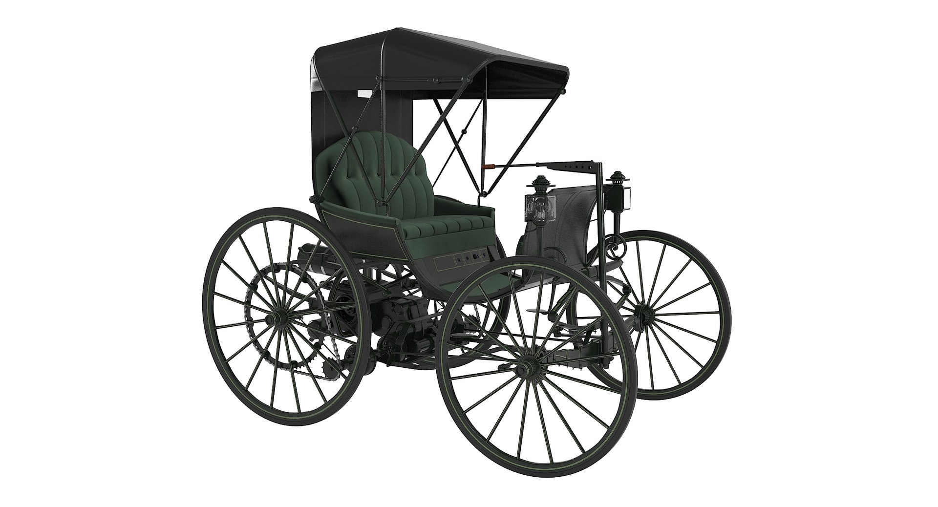 1893 dureya automobile replica 3D model - TurboSquid 1360228