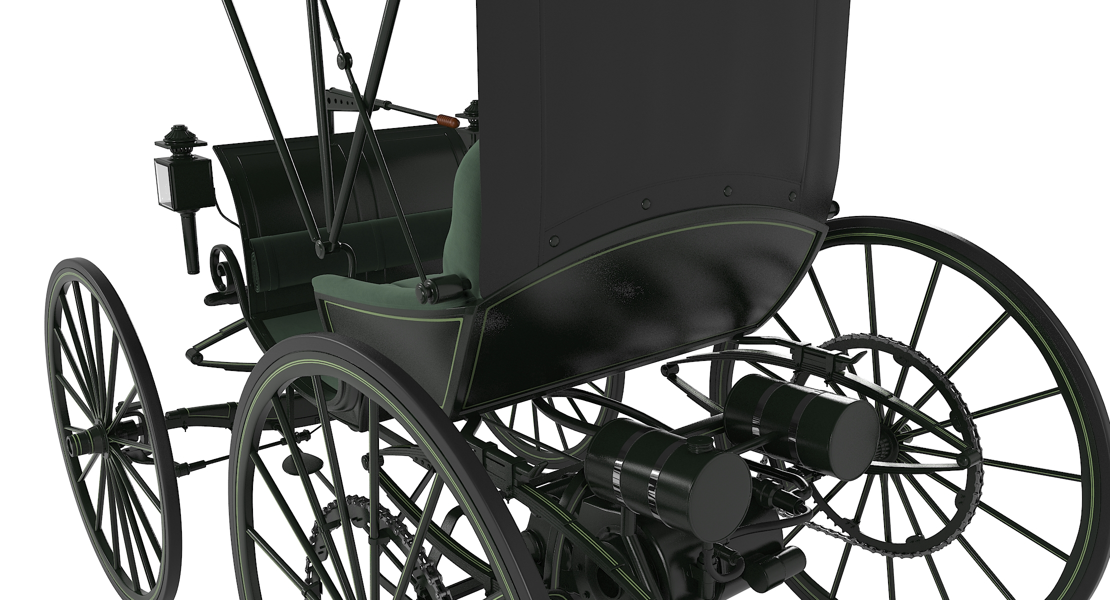 1893 dureya automobile replica 3D model - TurboSquid 1360228