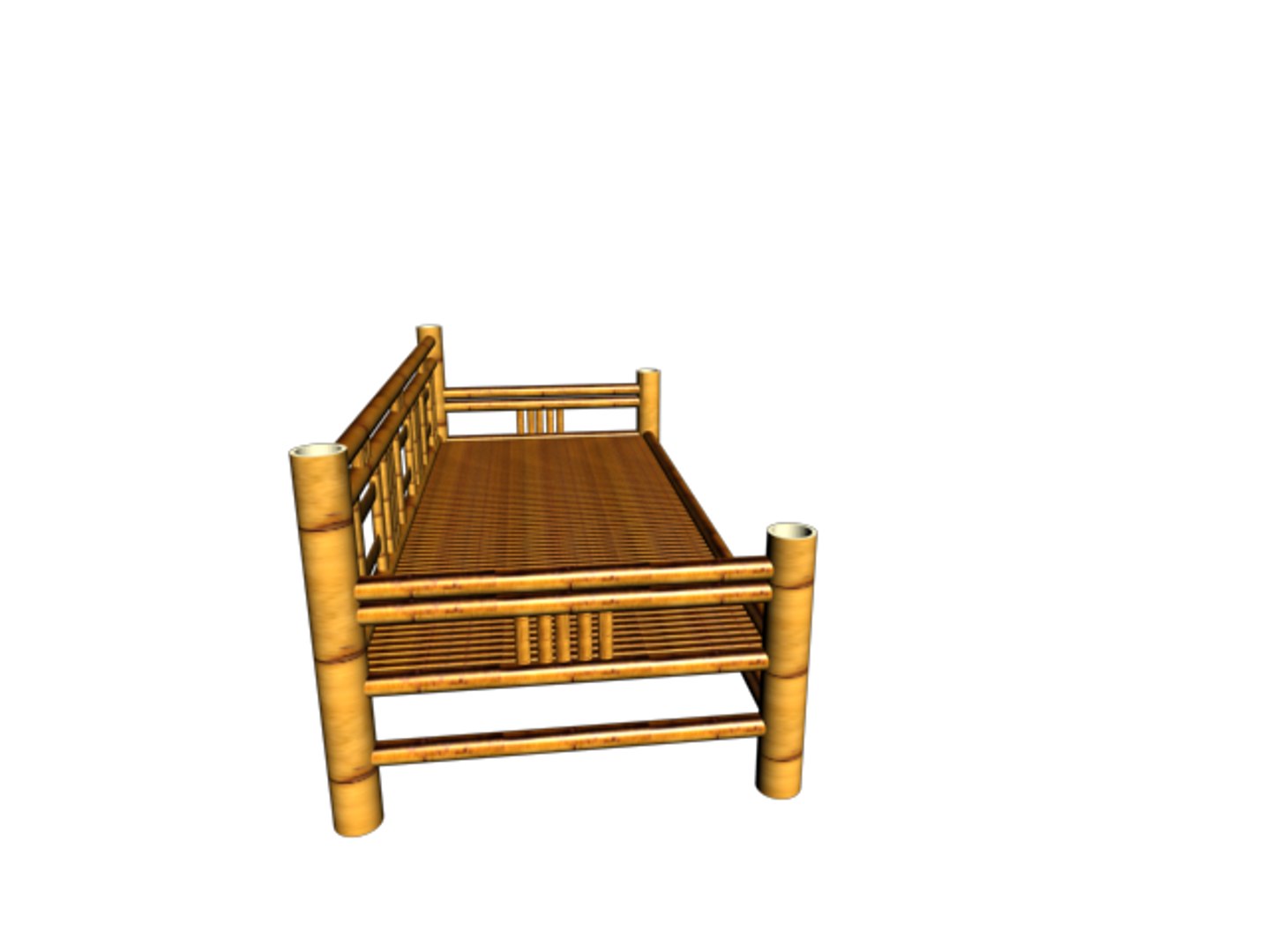 3d Model Bamboo
