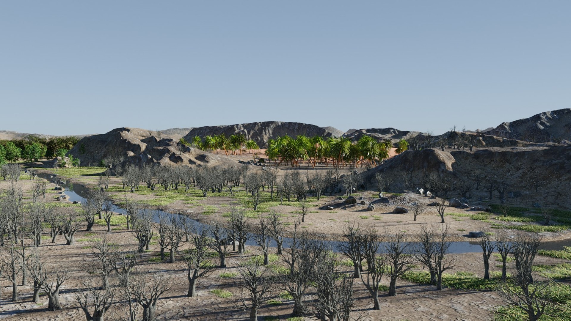 3D Biomes Garden Model - TurboSquid 1541078