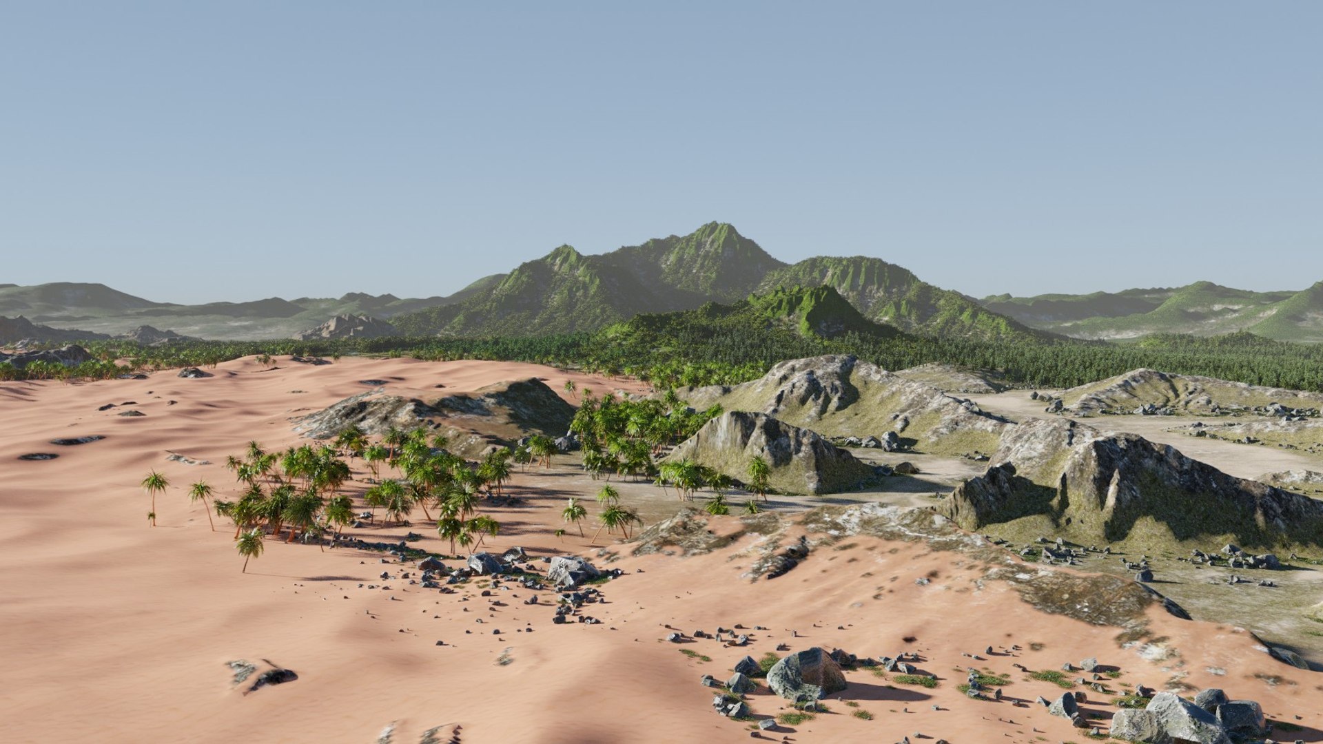 3D Biomes Garden Model - TurboSquid 1541078