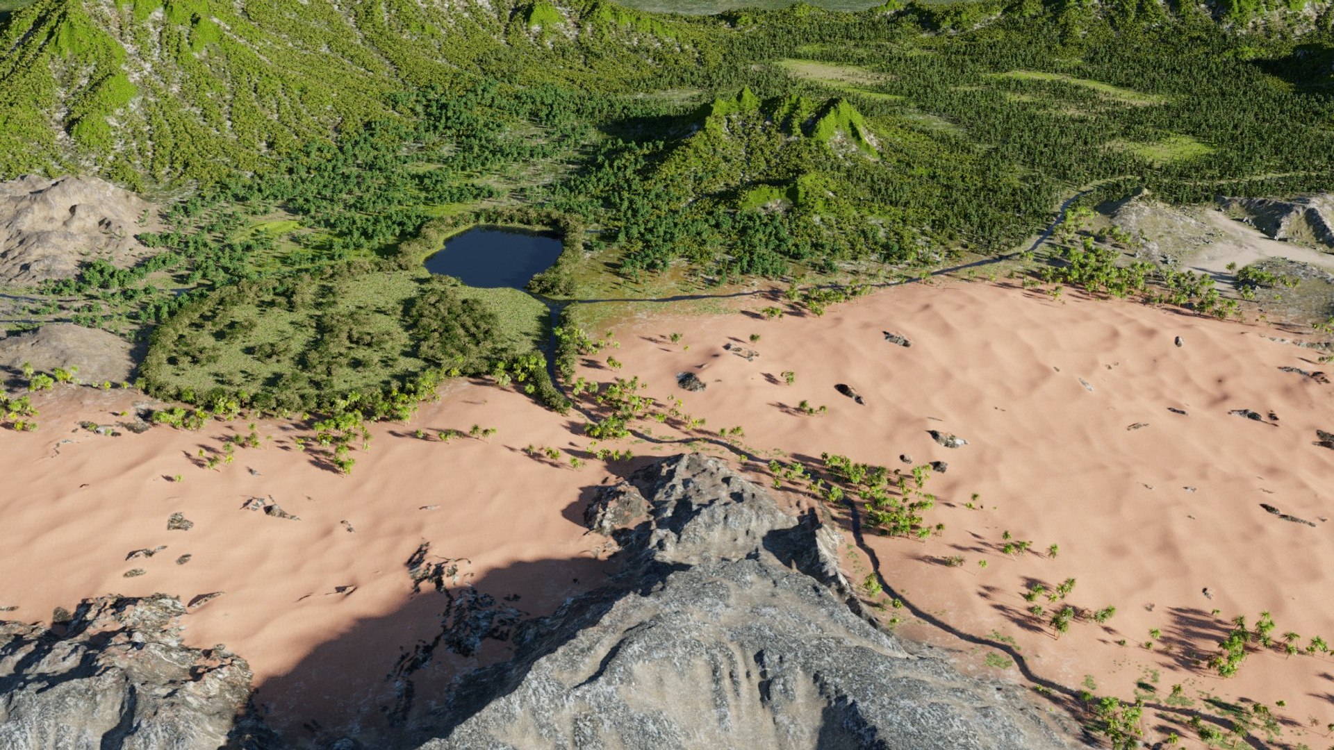 3D Biomes Garden Model - TurboSquid 1541078