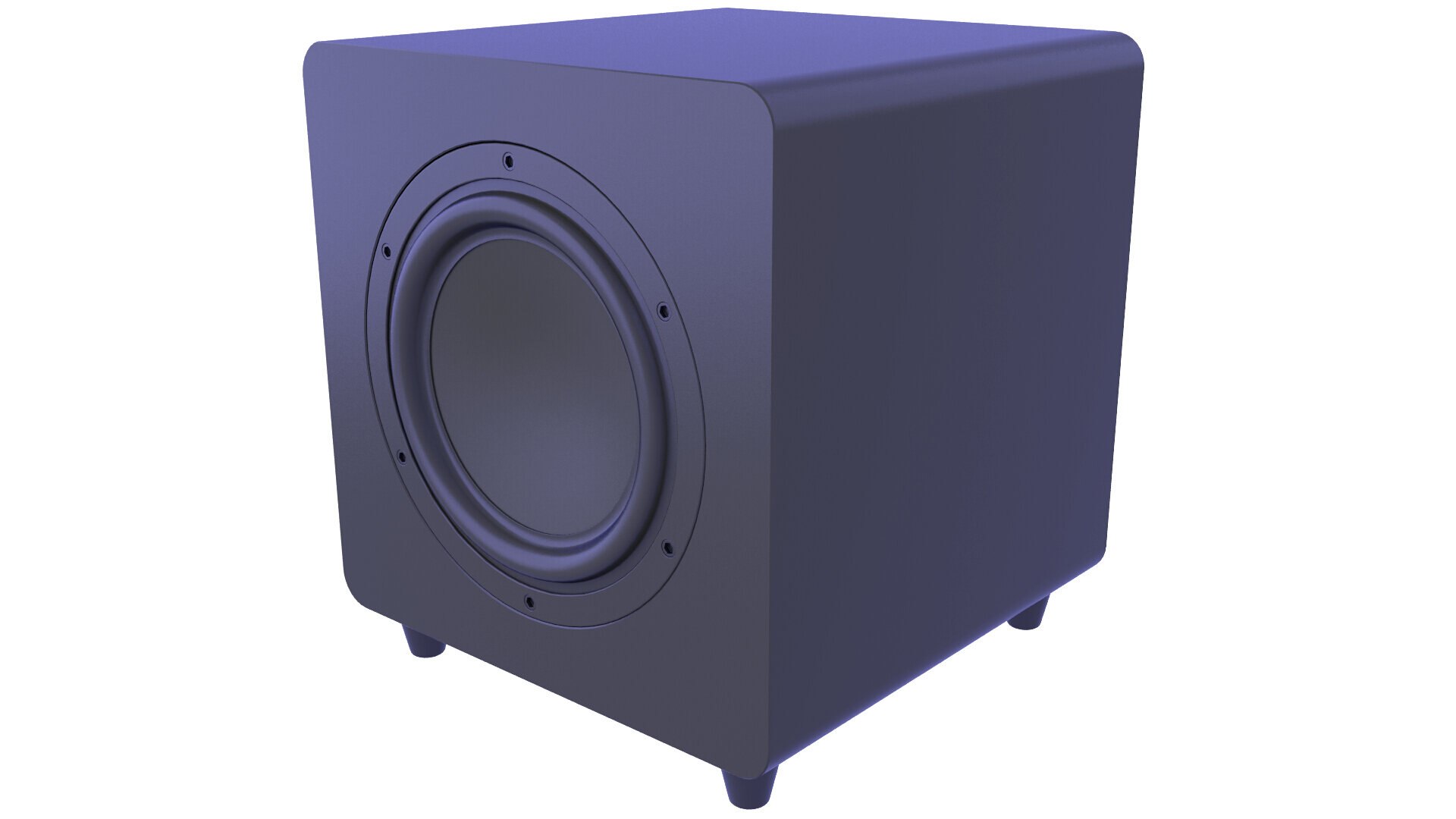Bass Loudspeaker 20 3D Model - TurboSquid 2257301