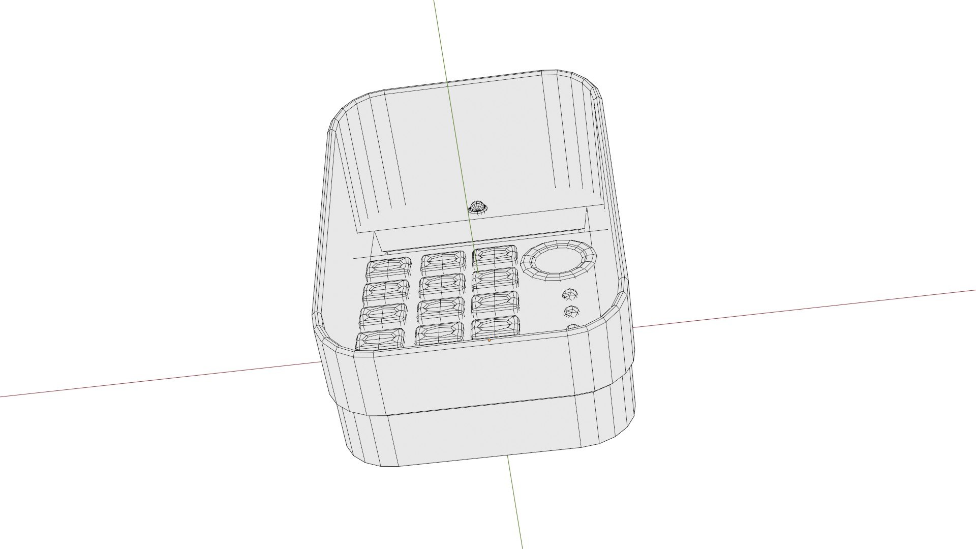 3D Security Keypad Lock Pad Model - TurboSquid 2111310
