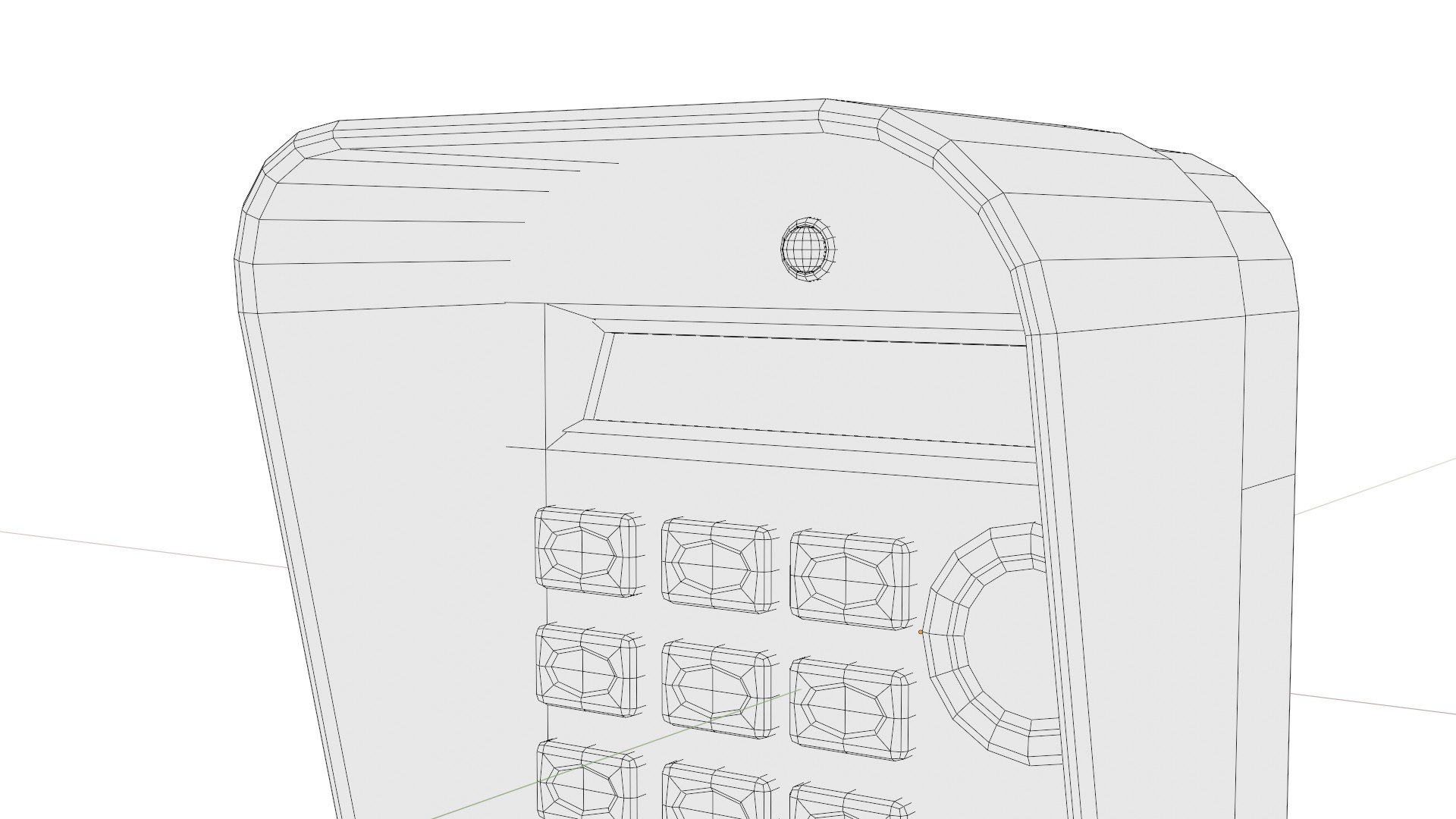 3D Security Keypad Lock Pad Model - TurboSquid 2111310