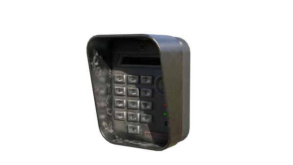 보안 키패드 잠금 패드 3D 모델 - TurboSquid 2111310