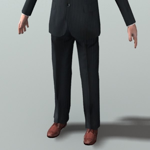 business man 3d model