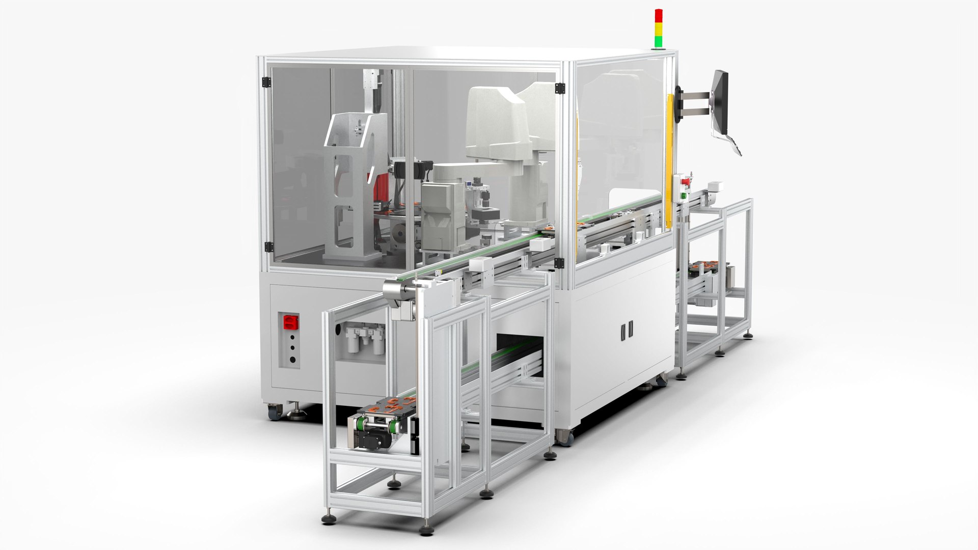 3D Automatic Mobile Phone Battery Testing Machine - TurboSquid 2011251