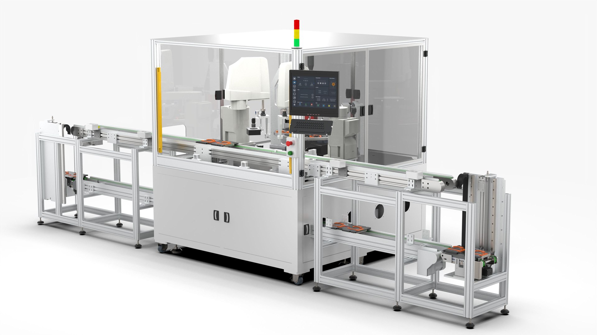 3D Automatic Mobile Phone Battery Testing Machine - TurboSquid 2011251