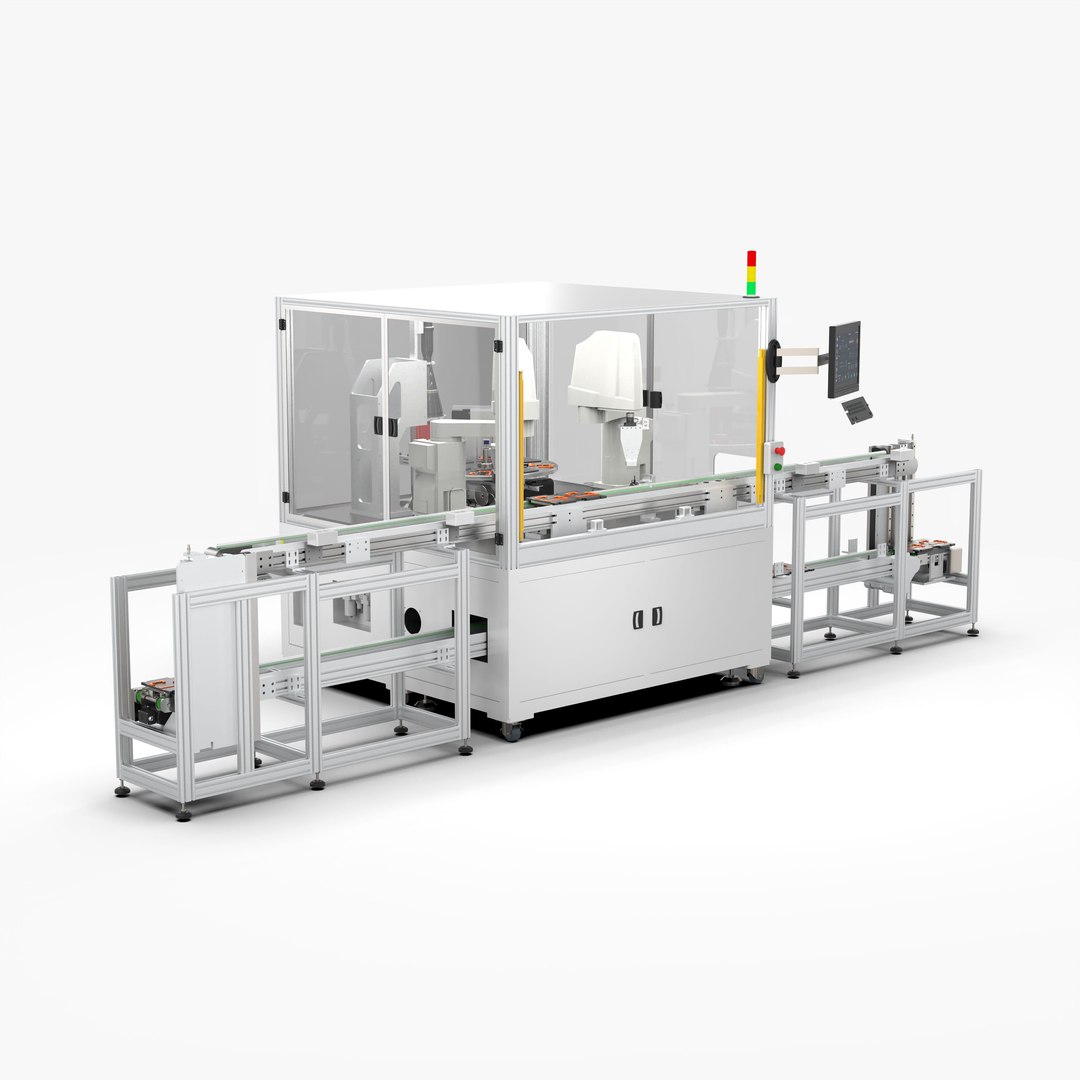 3D Automatic Mobile Phone Battery Testing Machine - TurboSquid 2011251