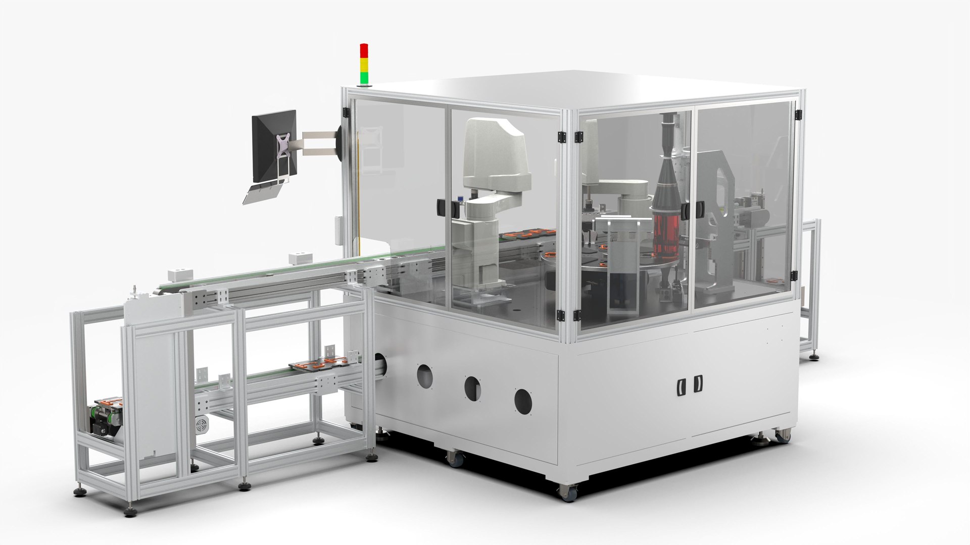 3D Automatic Mobile Phone Battery Testing Machine - TurboSquid 2011251